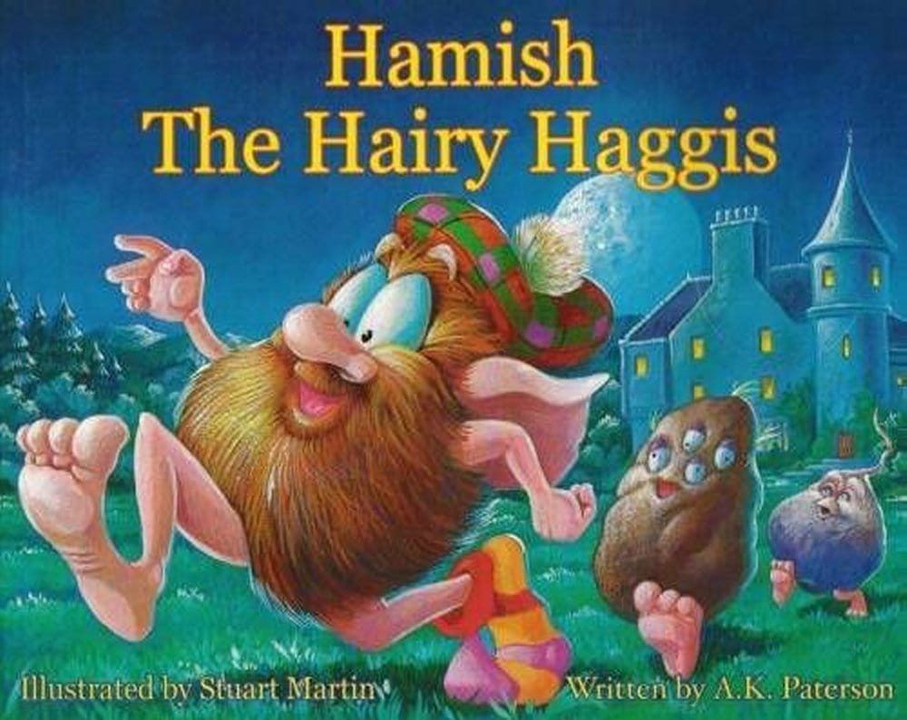 Book Children's - Hamish the Hairy Haggis - Loch Ness Gifts