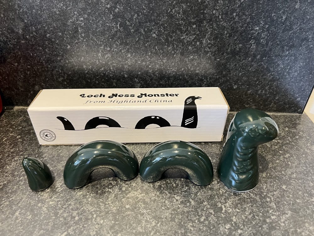 Ornament - Four Part Loch Ness Monster Model Large - Loch Ness Gifts